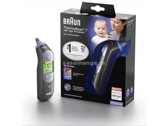 Braun ThermoScan 7 Termometar za bebe NOVO