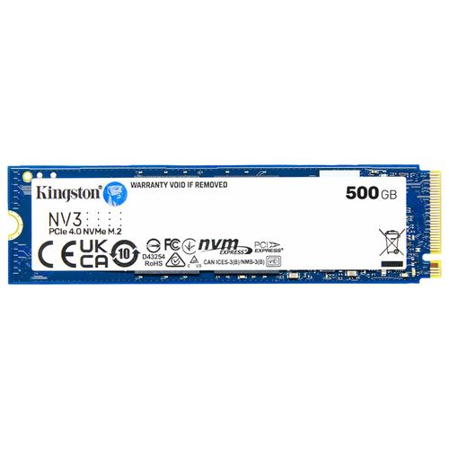 Kingston 500GB M.2 2280 NVMe SNV3S/500G series NV3 SSD