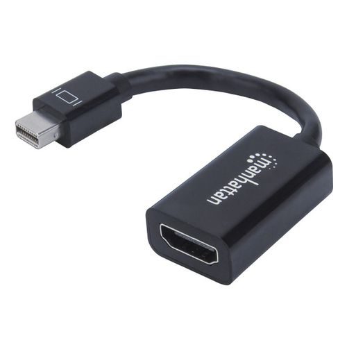 Adapter Manhattan 151528 Mini DisplayPort/M - HDMI 1080p Crni