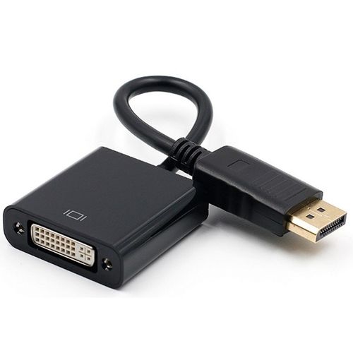 Adapter E-Green DisplayPort (M) - DVI (F) crni