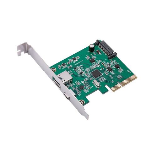 Kontroler E-Green PCI-Express USB 3.1 Type-A+USB-C Host