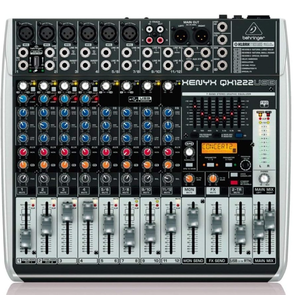 Behringer Xenyx QX1222USB mikseta