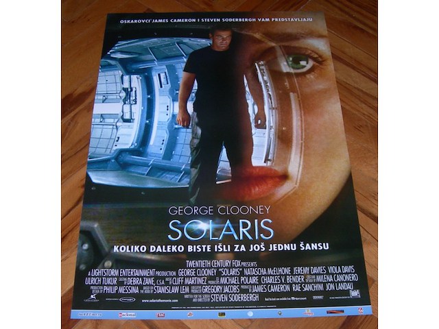 Solaris (George Clooney) - filmski plakat