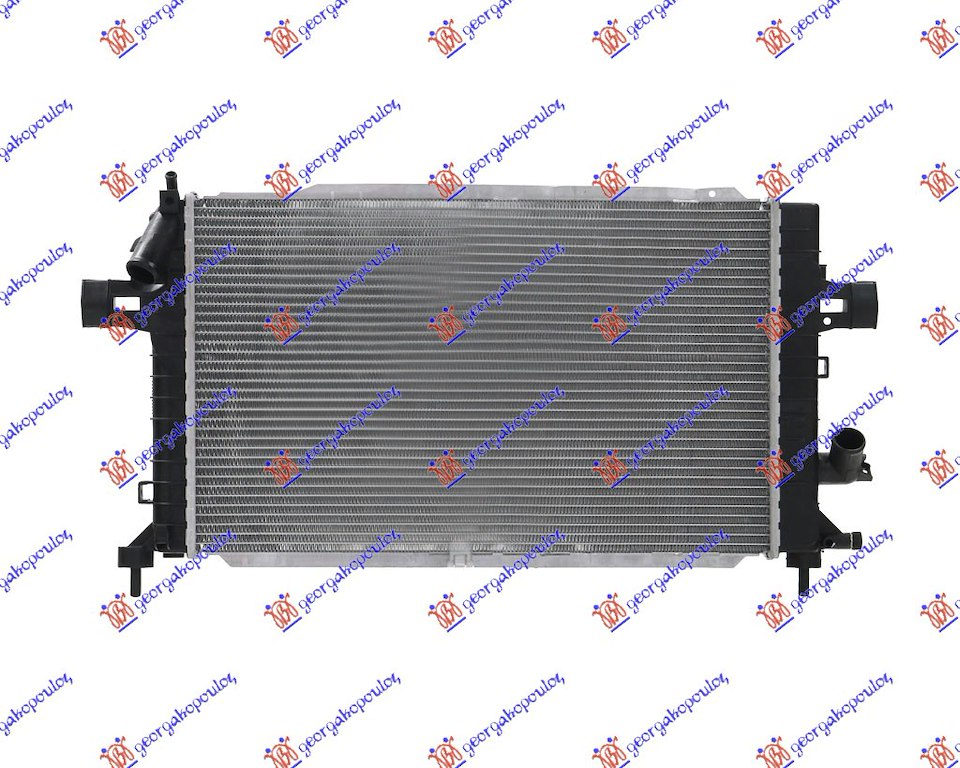 HLADNJAK MOTORA 2.0 I16v / 1.7/1.9 CDTI (OPC) (60×37) OPEL ZAFIRA (2005-2012) (OEM: 1300271, 13152320)