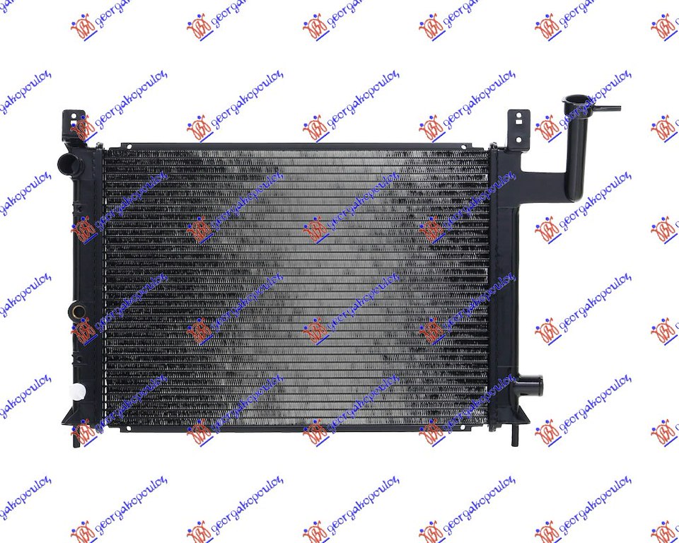 HLADNJAK MOTORA 1.0-1.3-1.5-1.6 (49×34.8) KOYO NISSAN SUNNY (N13) (1990-1991) (OEM: 2141050A11)