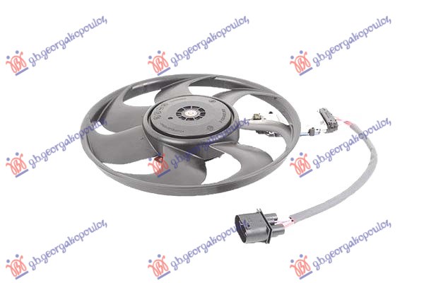 VENTILATOR KOMPLET 2.0 BENZIN/DIZEL – 3.0 DIZEL (35cm) (400w) AUDI A4 (2007-2011) (OEM: 8K0959455E)