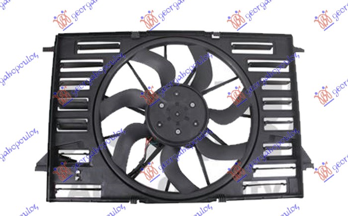 VENTILATOR ZA SVE BENZIN-DIZEL (475 mm) VW TOUAREG (2018-) (OEM: 8W0121207B, 8W0959455C, 8W0959455F)