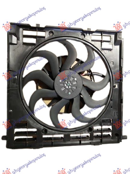 VENTILATOR KOMPLET 3.0 BENZIN/DIZEL (600W) BMW X5 (G05) (2018-) (OEM: 17427953224, 17428655761)