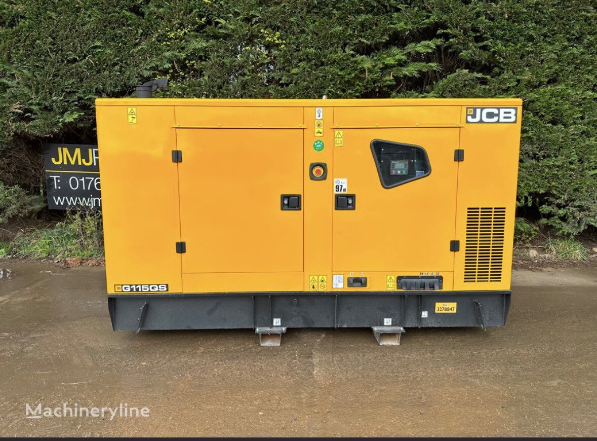 Novi JCB G115QS diesel generator