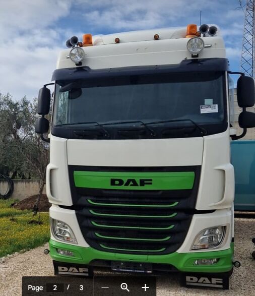 DAF XF 460 FAR tegljač