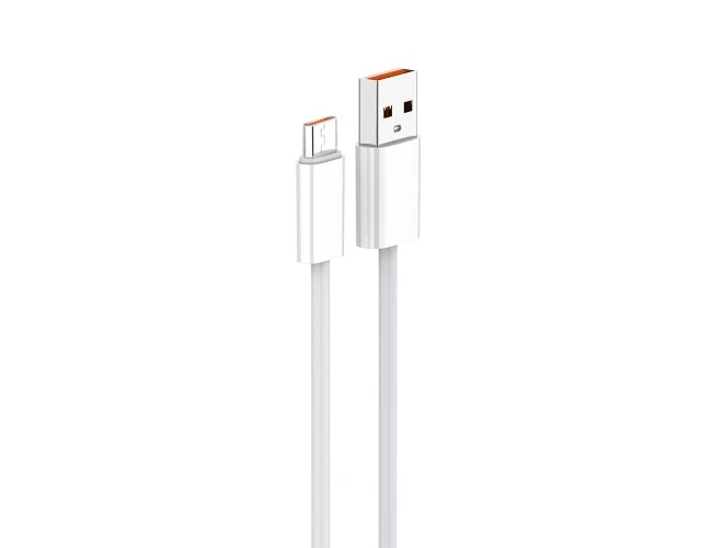 LDNIO LS891 kabl za telefon USB A (muški) na Micro USB (muški) beli 1m