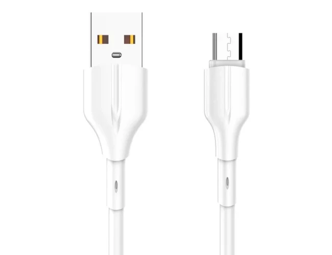 LDNIO LS841 kabl za telefon USB A (muški) na USB C (muški) beli 1m