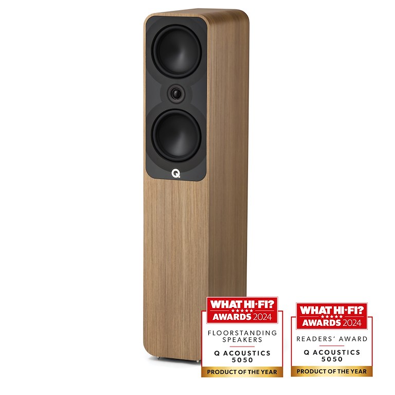 Q Acoustics 5050 Holm Oak - Podnostojeći Zvučnik