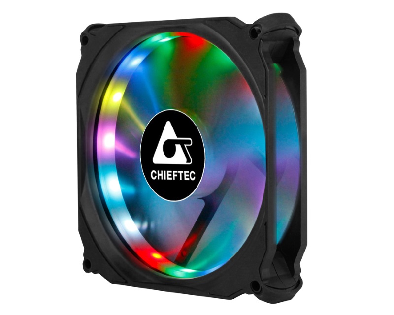 CHIEFTEC Ventilator CF-1225RGB 120mm x 120mm x 25mm