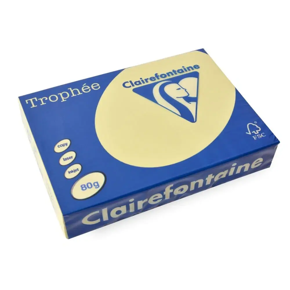 Clairefontaine Fotokopir papir A4, 500 komada, Žuta