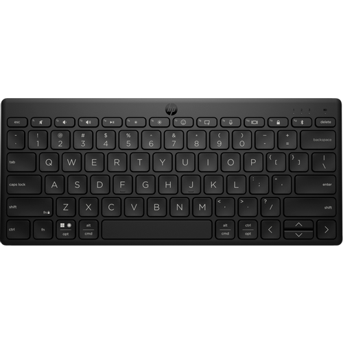 HP 692S9AA HP 355 Compact Multi-Device Bluetooth Keyboard, Bluetooth 5.2, YU, Black