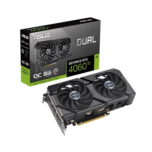 Asus nVidia GeForce RTX 4060 Ti 8GB 128bit DUAL-RTX4060TI-O8G-EVO