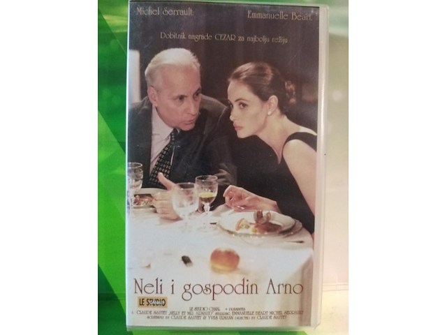 Neli i Gospodin Arno - Emmanuelle Beart / VHS /