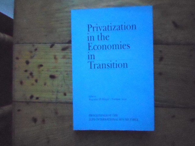 NEGOSLAV P. OSTOJIČ-PRIVATIZATION IN THE ECONOMIES IN T