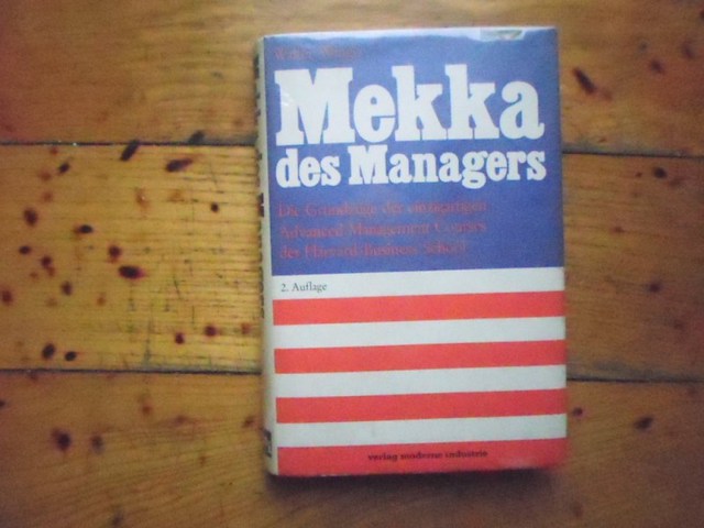 WALTER WINGO - MEKKA DES MANAGERS