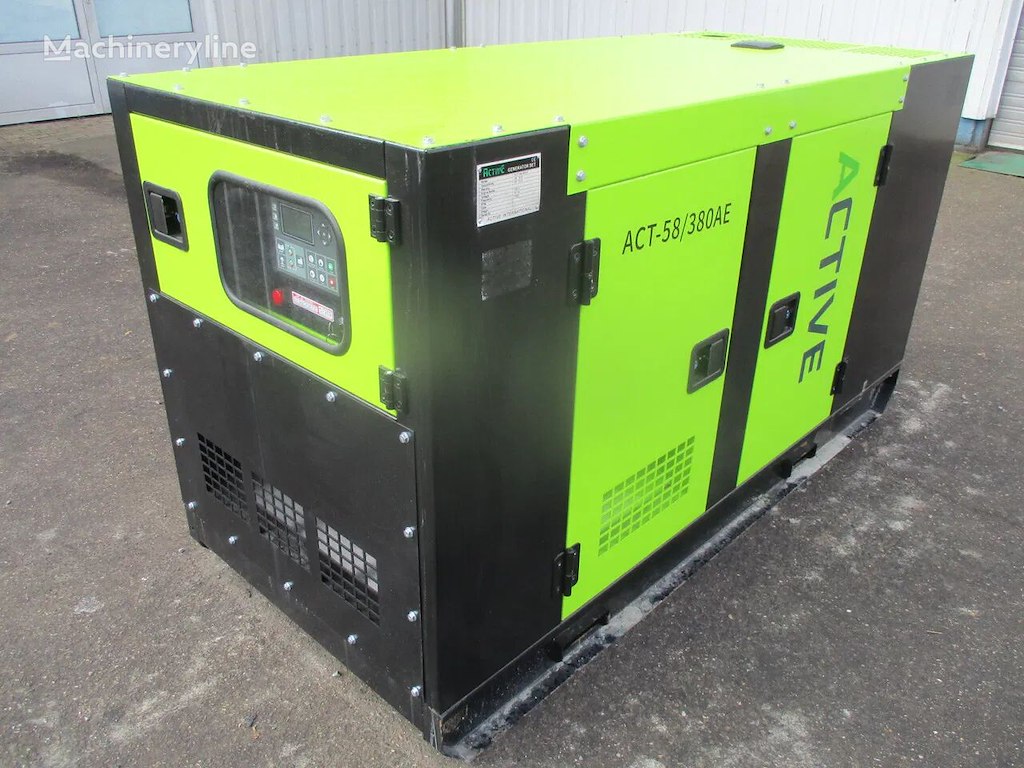 Novi Active ACT-58/380AE , New Diesel generator , 48 KVA , 3 Phase , 2 Piece