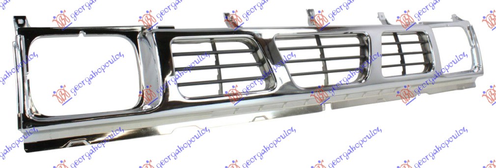 PVC MASKA HROM NISSAN P/U (D21) 2WD-4WD (1992-1997) (OEM: 62310-55G10, 6231055G10)