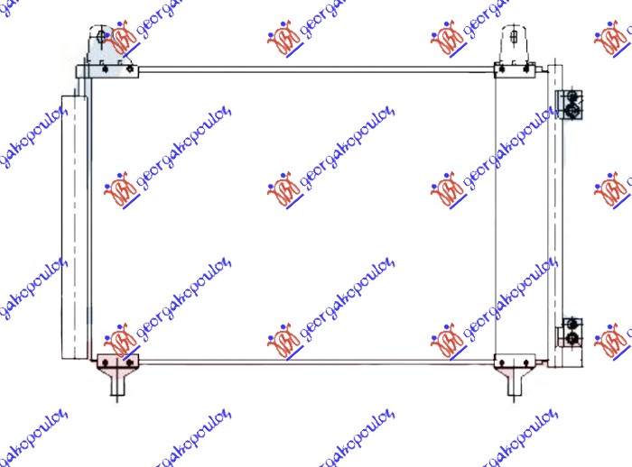 HLADNJAK KLIME 1.2 PureTech BENZIN – 1.5 BLUEHDI DIZEL (574×363) (OEM: 9825371480)