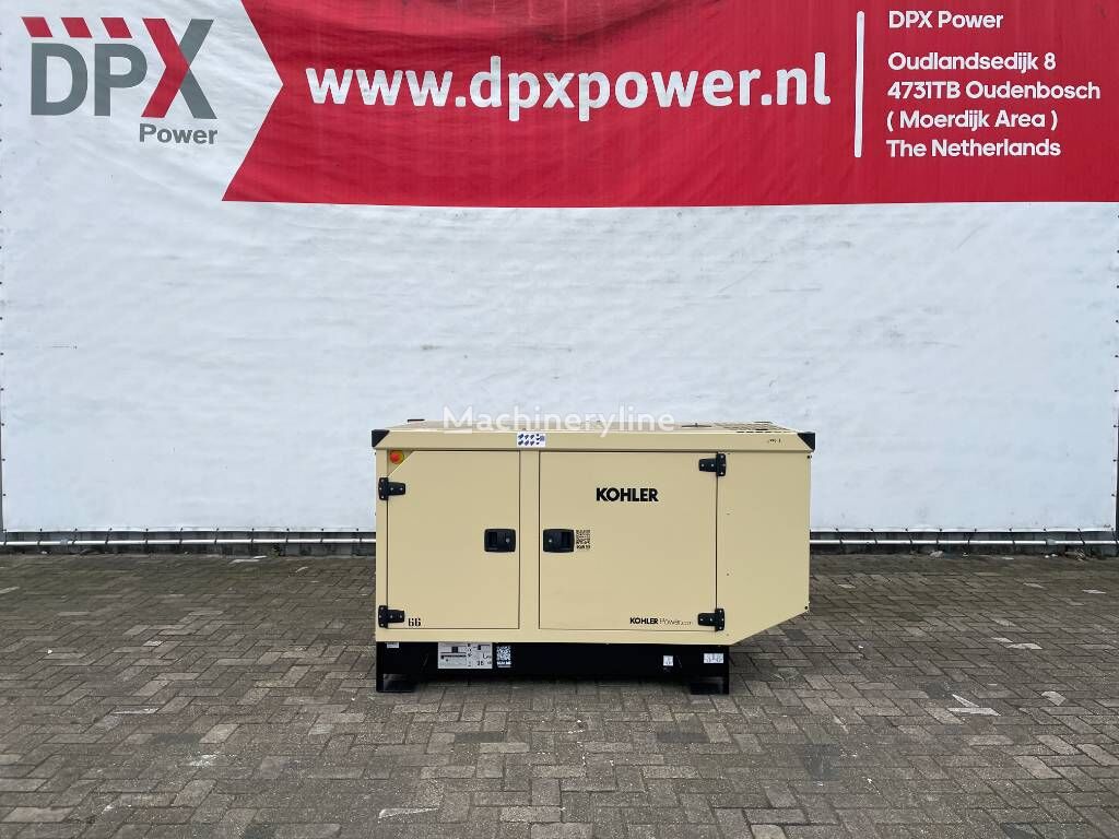 Novi SDMO K66 - 66 kVA Generator - DPX-17006 diesel generator