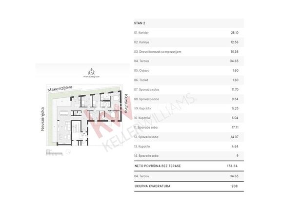 Stan 6.0, 208m2, Nevesinjska (Beograd), 1600000e