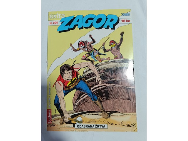 Zagor extra 294 Odabrana žrtva