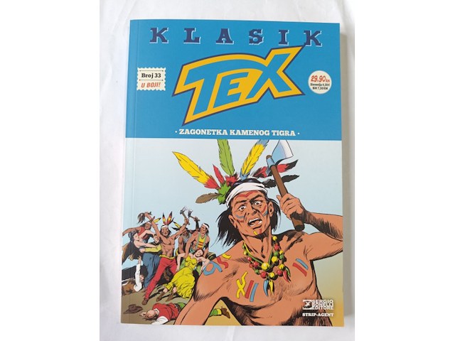 Tex Klasik 33 Zagonetka Kamenog Tigra