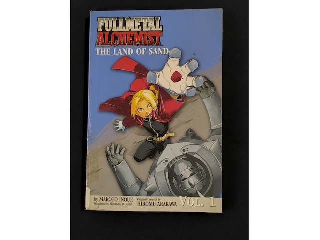 Fullmetal Alchemist Vol 1 The Land of Sand (Light Novel