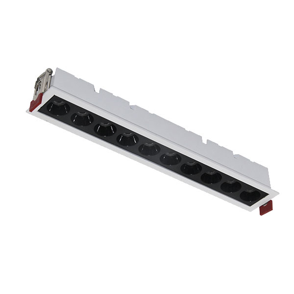 Ugradna led svetiljka Linear EL-05 10W 3000K WH/BL 92EL051230/WHBK