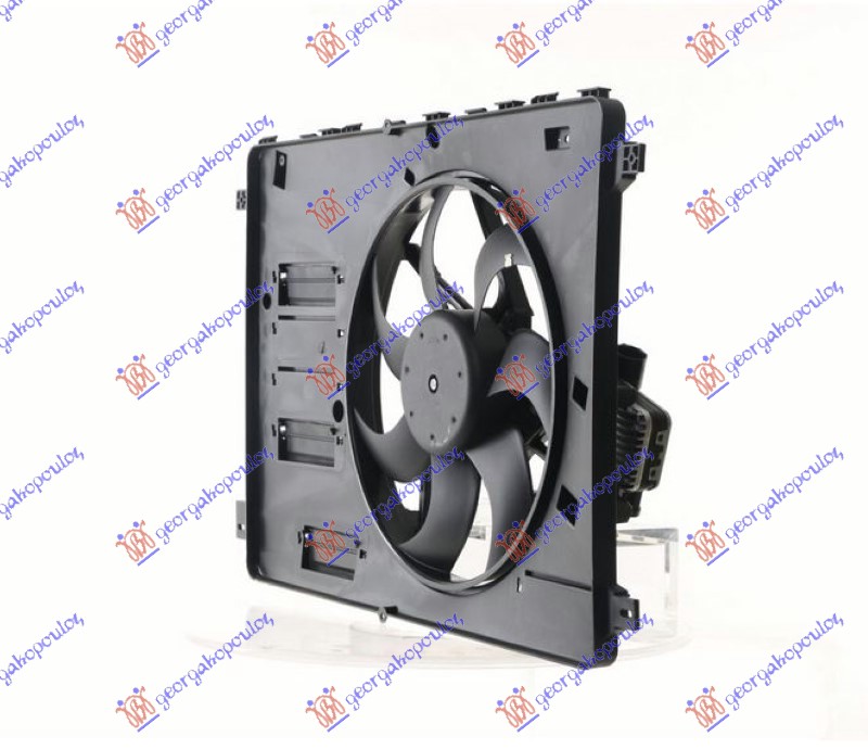 VENTILATOR KOMPLET 2.0/2.3 BENZIN – 2.0/2.2 DIZEL VOLVO S60/V60 (2014-2016) (OEM: 1377555, 1380882, 1386382)