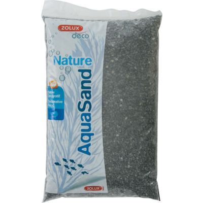 346437 Zolux Podloga Aquasand Nature Crni Bazalt 5Kg