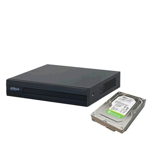 XVR1B08-I Dahua + WD Green 1TB