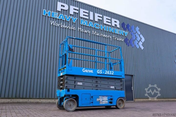 Podizanje makaza
Genie GS2632 Electric, Working Height 10m, 227kg Capacit