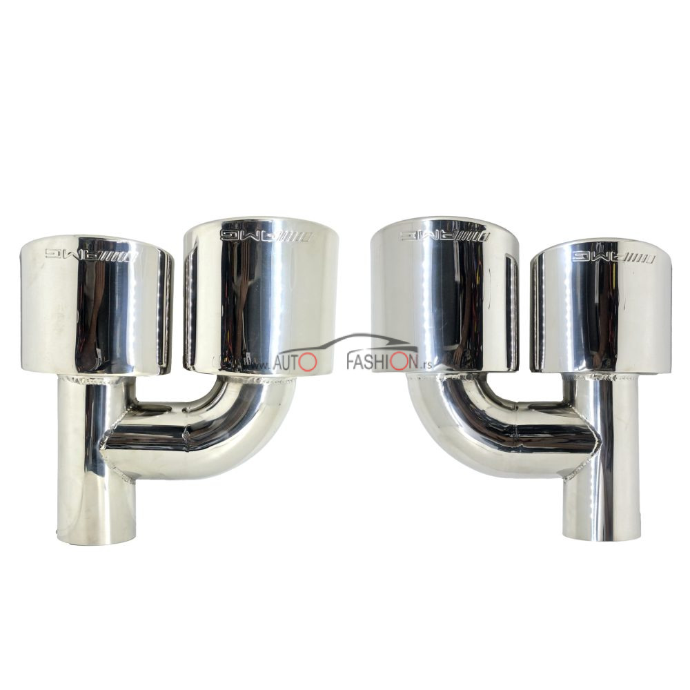 Nastavak auspuha prohrom AMG dupli Φ67mm set