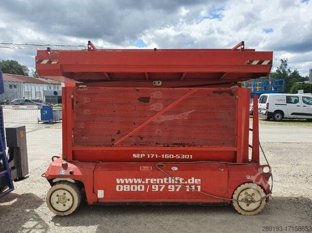 Podizanje makaza
PB Lifttechnik S 171-16 E Elektro 17,30m