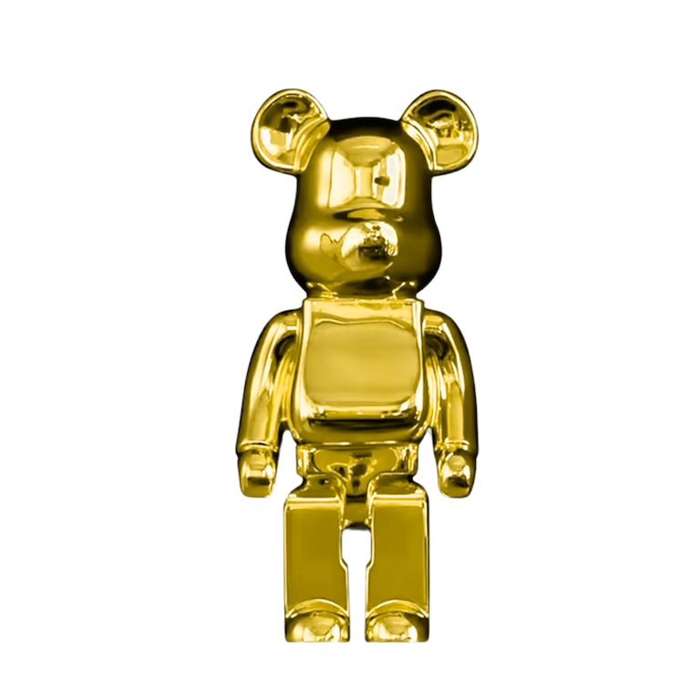 Figura Teddy Gold – Money Bank