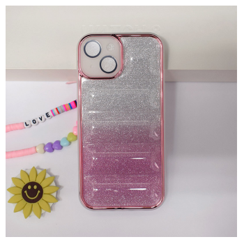 Maska Shine Pillow 2in1 za iPhone 13 roze