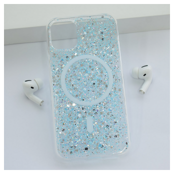 Maska Shine Shimmer Mag Case za iPhone 11 plava