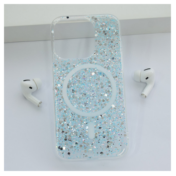 Maska Shine Shimmer Mag Case za iPhone 13 Pro Max plava