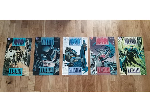 Batman legends of Dark Knights:Venom complete part 1-5