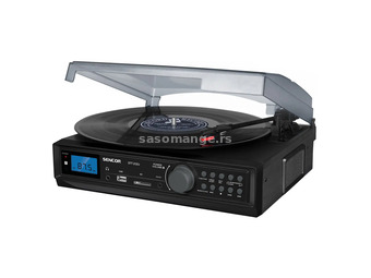 Gramofon SENCOR STT 212U USB/SD/FM/BT crna