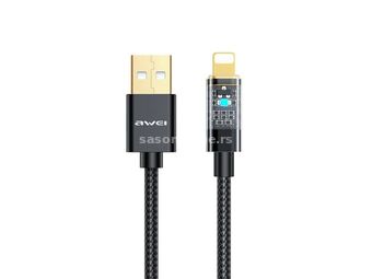 AWEI Kabl CL-139L USB-A na iPhone/ crna