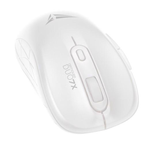 ALCATROZ Airmouse DUO 7X Wireless & Bluetooth White