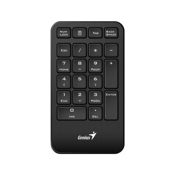 Genius NUMPAD 1000, AI, 2,4GHz, Tatatura numerička, Crna, USB