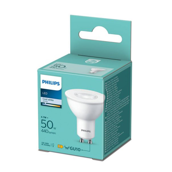 Philips PS792 LED sijalica 4,7W (50W) GU10 CW 4000K 36D ND 1PF/6 DISC