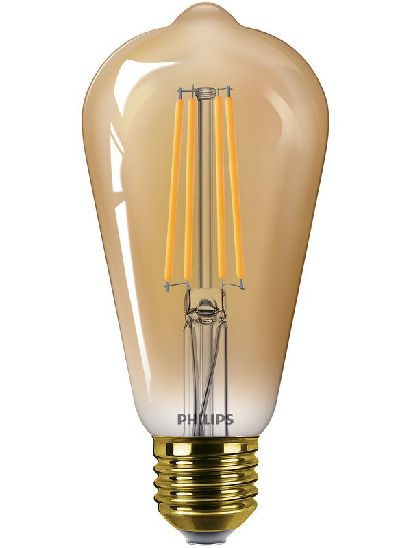 Philips PS776 sijalica LEDCLA 5,8W (50W) ST64 E27 922 GOLD DIM 1PF/4